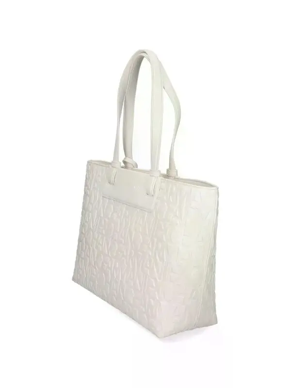 Armani Exchange Logo-embossed Tote Bag
