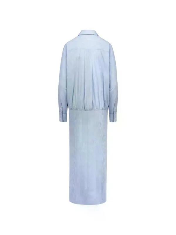 THE ARKOW Margot Striped Maxi Dress