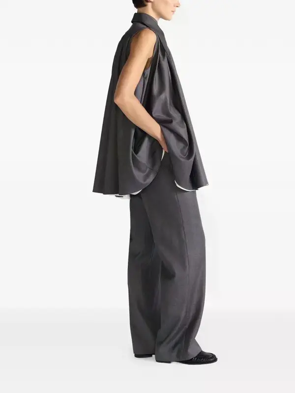 THE ARKOW Zola High Neck Blouse