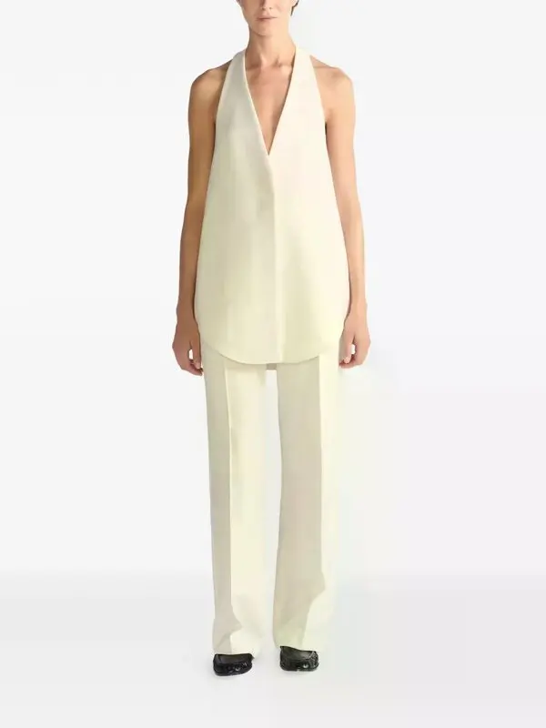 THE ARKOW Yvonne Halterneck Blouse
