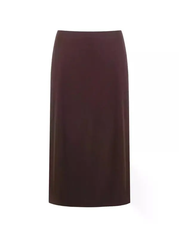 THE ARKOW Lily Side-slit Midi Skirt
