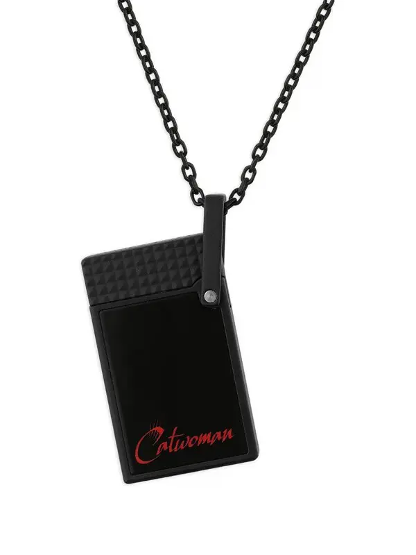 S.t. Dupont Catwoman Print Lighter Necklace