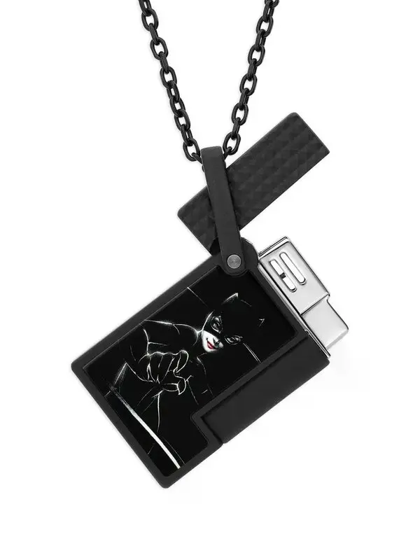 S.t. Dupont Catwoman Print Lighter Necklace
