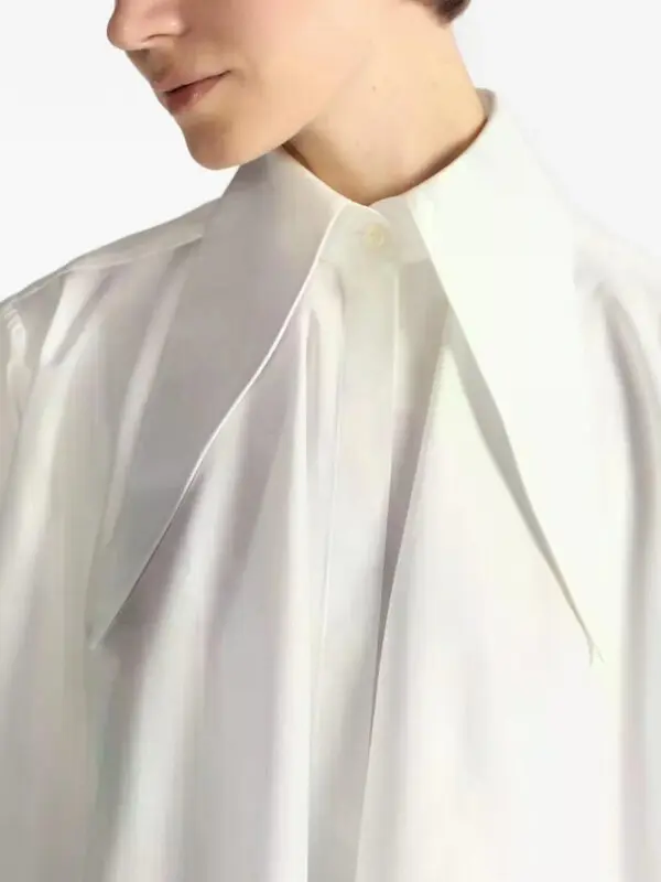 THE ARKOW Paulina Pleated-back Shirt