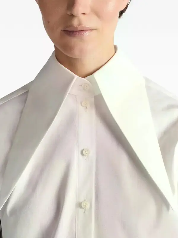 THE ARKOW Bernadette Exaggerated-collar Shirt