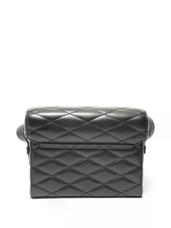 Saint Laurent Cassandre Shoulder Bag - Black