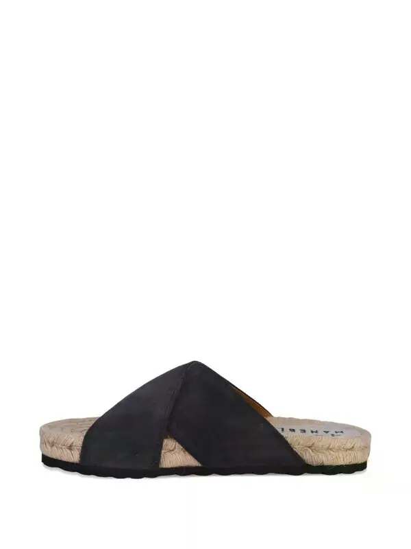 Manebí Suede Crossed-strap Sandals