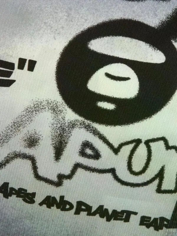 AAPE BY *A BATHING APE Aapeunvs Graffiti-print Shirt