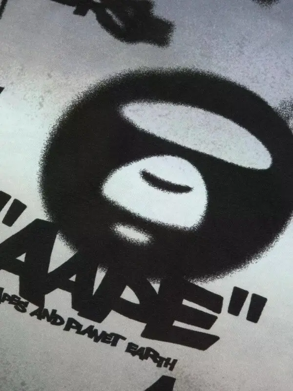 AAPE BY *A BATHING APE Graffiti-print T-shirt
