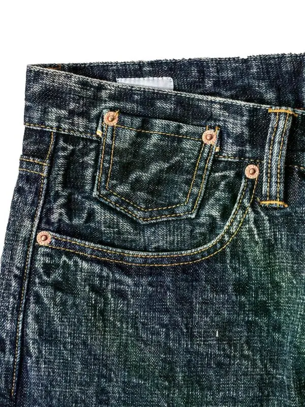 NBDN DENIM Saiko Stonewashed Straight-leg Jeans