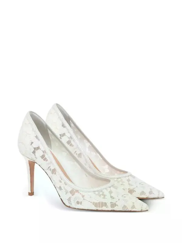 GIANVITO ROSSI Claudia Lace Pumps
