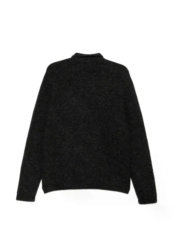 JAMES PERSE High-neck Long-sleeve Cardigan