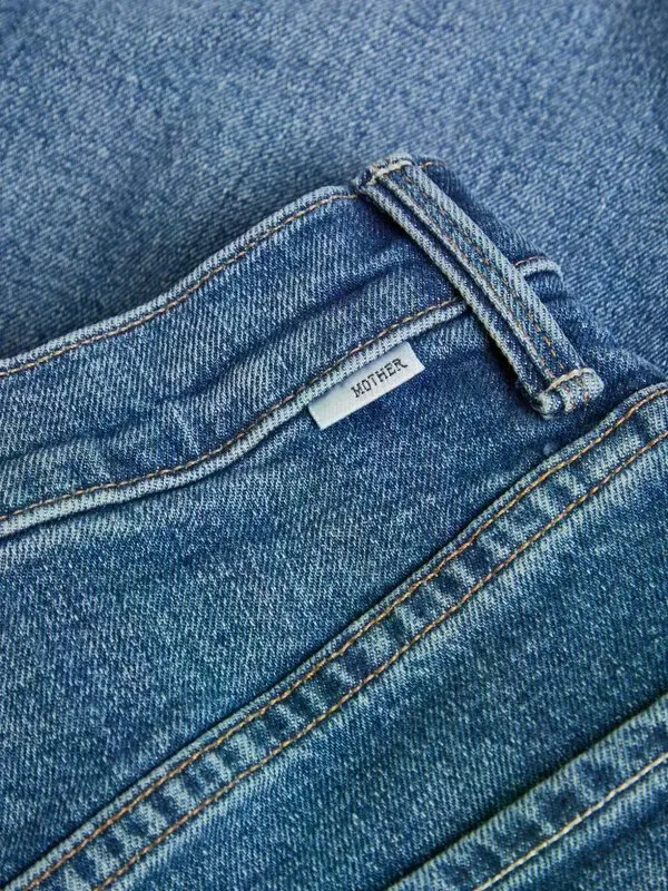 MOTHER Faded Effect Bootcut Jeans - Blue