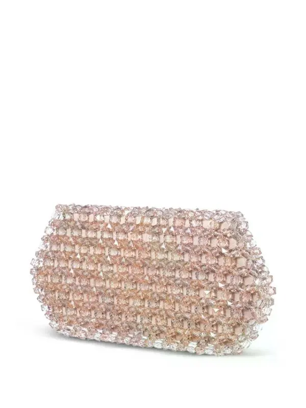 0711 TBILISI Lizzie Clutch Bag - Pink