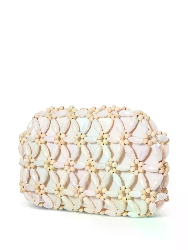 0711 TBILISI Tebea Bead-embellished Clutch Bag