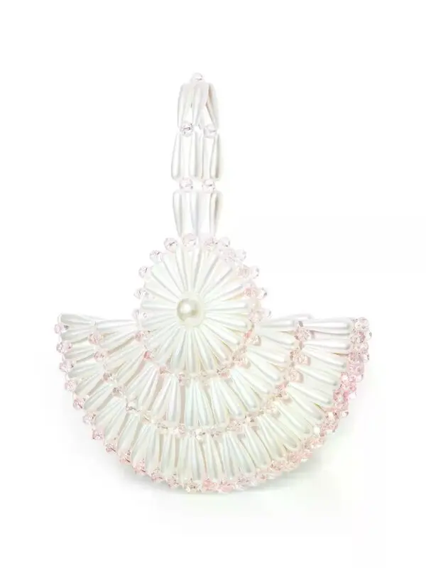 0711 TBILISI Selene Faux-pearl Mini Clutch Bag