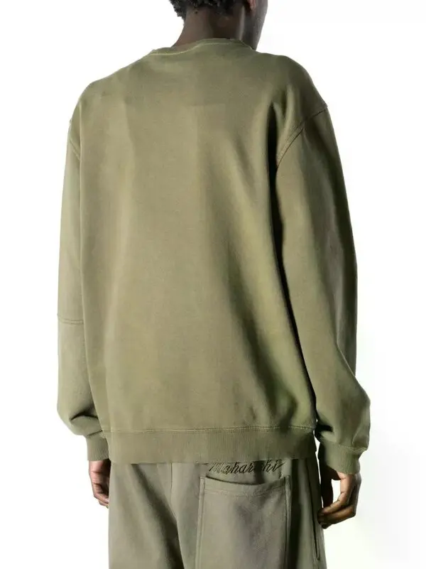 MAHARISHI Logo-print Panelled Sweater