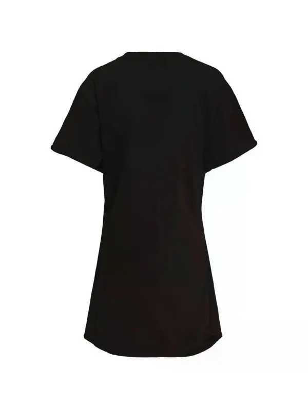 We11Done Logo Print Mini Dress