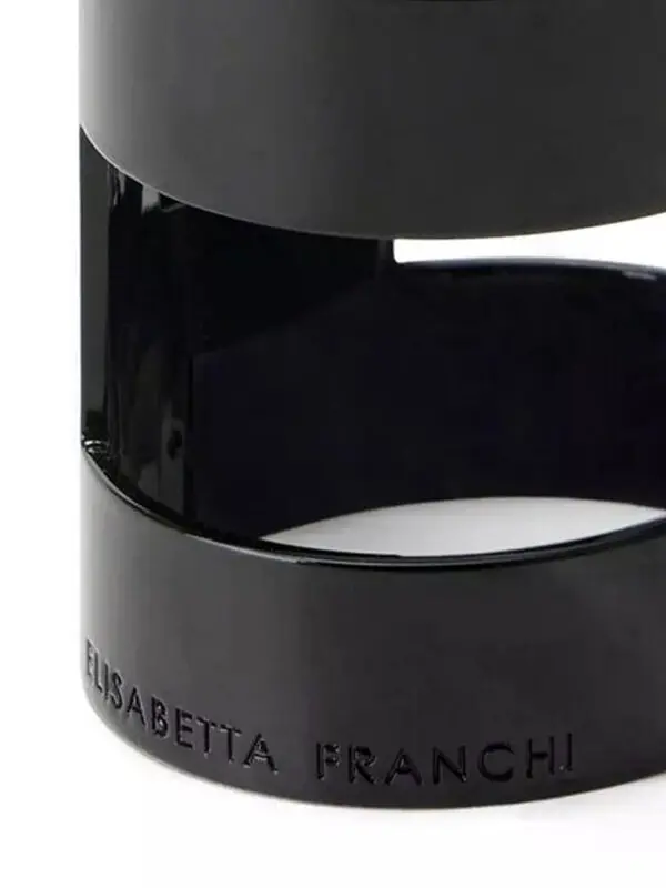 Elisabetta Franchi Logo-engraved Wrap-around Cuff Bracelet