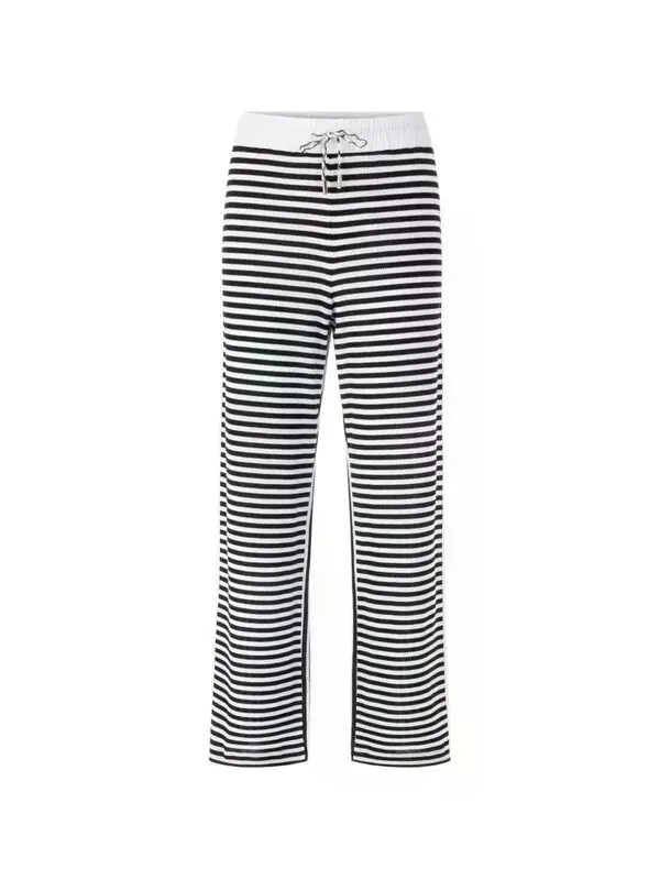 MARCCAIN Washington Striped Track Pants - White