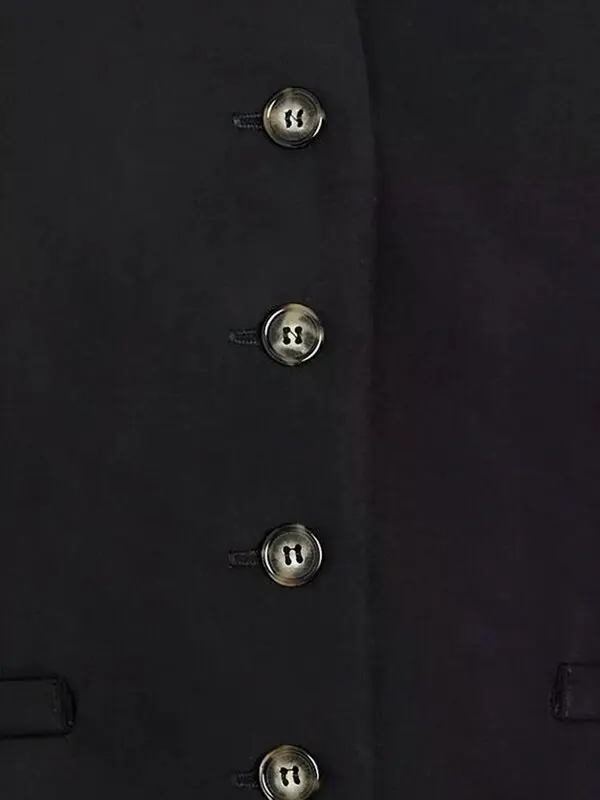 A.W.A.K.E. Mode Halterneck Button-up Waistcoat