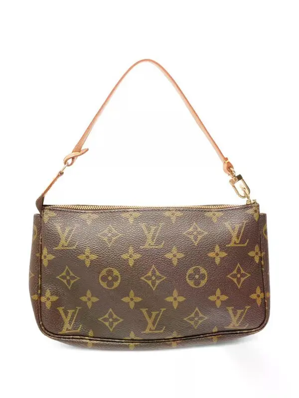 LOUIS VUITTON Monogram Pochette Accessoires Shoulder Bag - Brown
