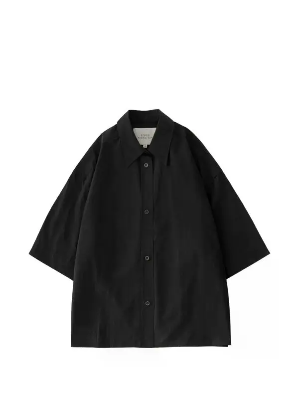 Studio Nicholson Tocoa Shirt - Black