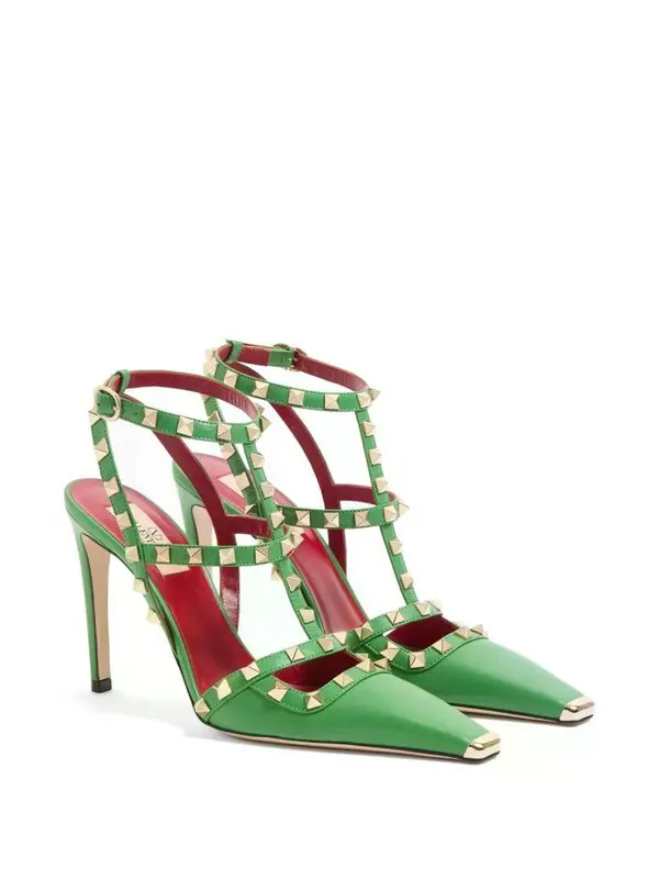 Valentino Garavani Rockstud Kidskin Pumps 100mm