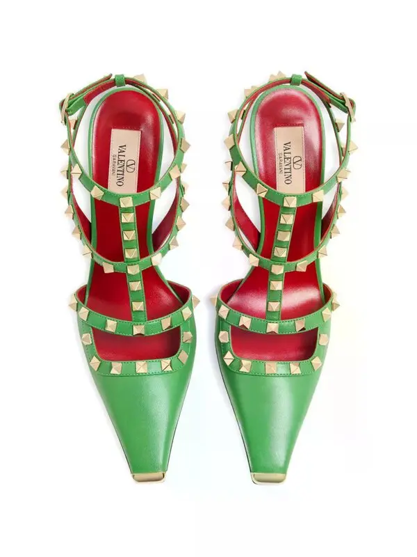 Valentino Garavani Rockstud Kidskin Pumps 100mm