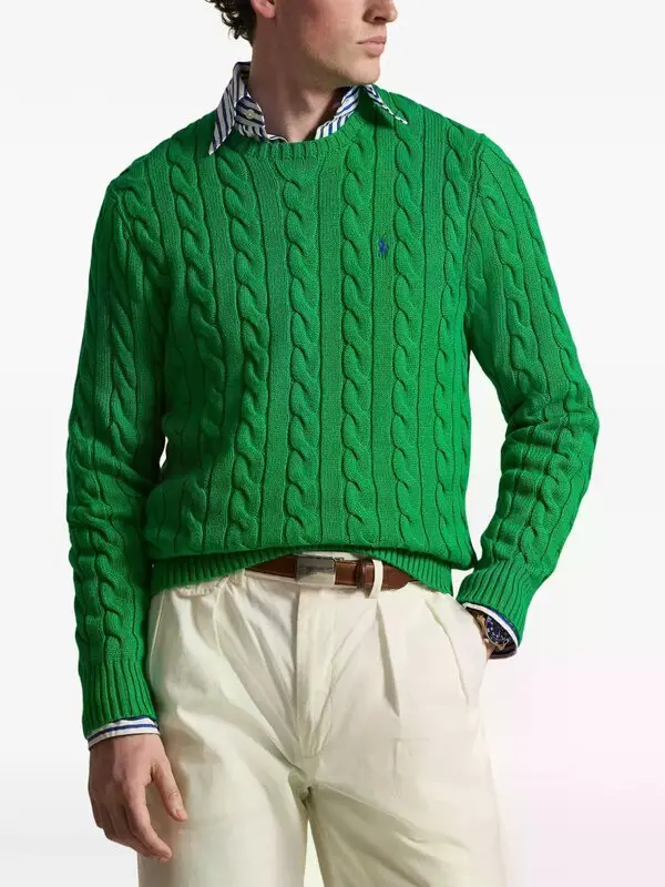 Polo Ralph Lauren Cable Knit Pony Sweater