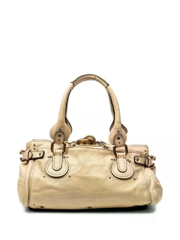 Chloé Paddington Tote Bag With Padlock Detail