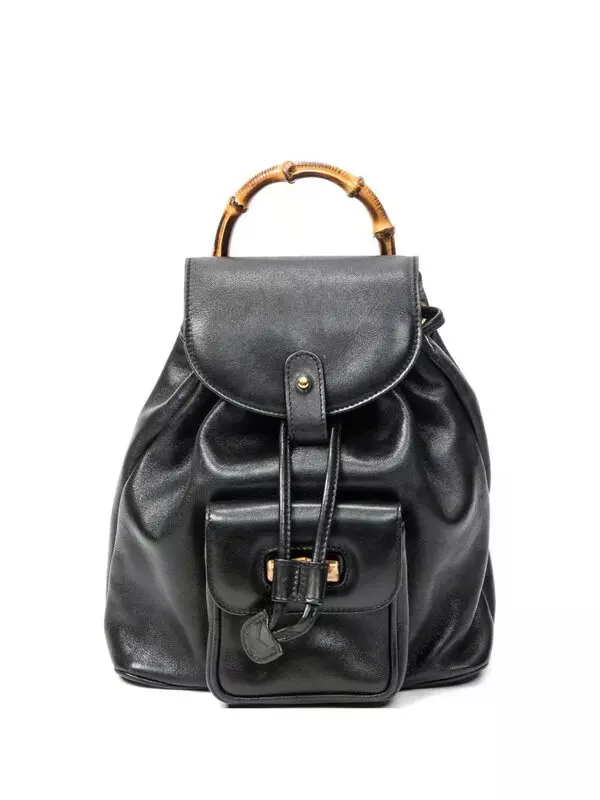 Gucci Mini Bamboo Top Handle Backpack