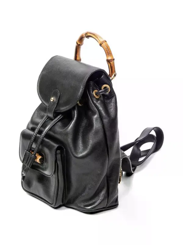 Gucci Mini Bamboo Top Handle Backpack