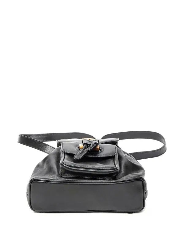 Gucci Mini Bamboo Top Handle Backpack