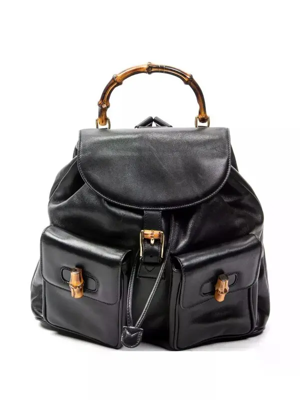 Gucci Large Bamboo Backpack