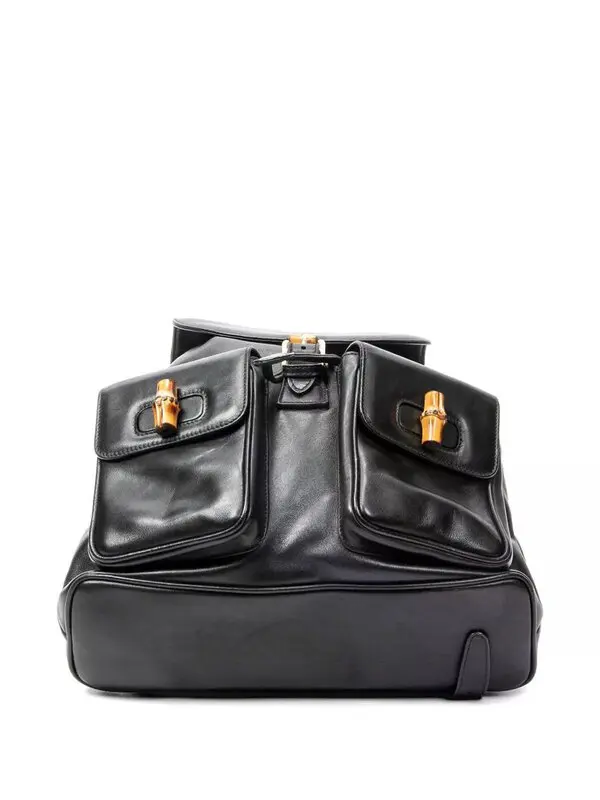 Gucci Large Bamboo Backpack