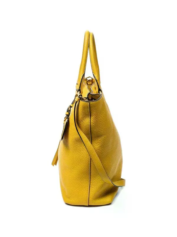 Prada Grained Leather Tote Bag