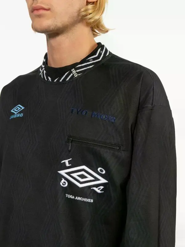 Toga X Umbro Geometric Pattern Long-sleeve T-shirt