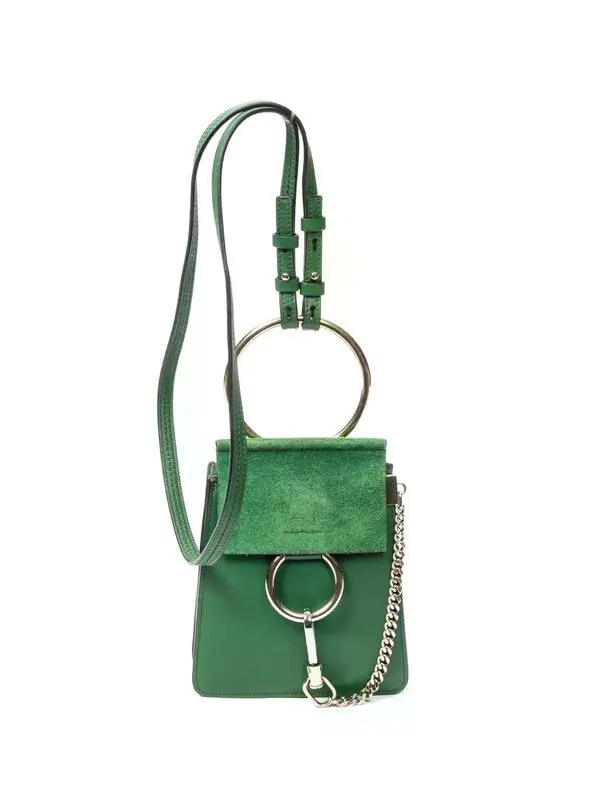 Chloé Faye Small Shoulder Bag - Green