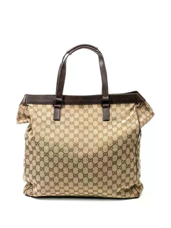 Gucci Monogram Pattern Tote Bag