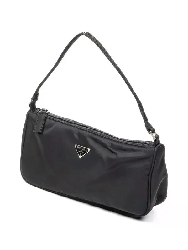 Prada Logo Plaque Handbag