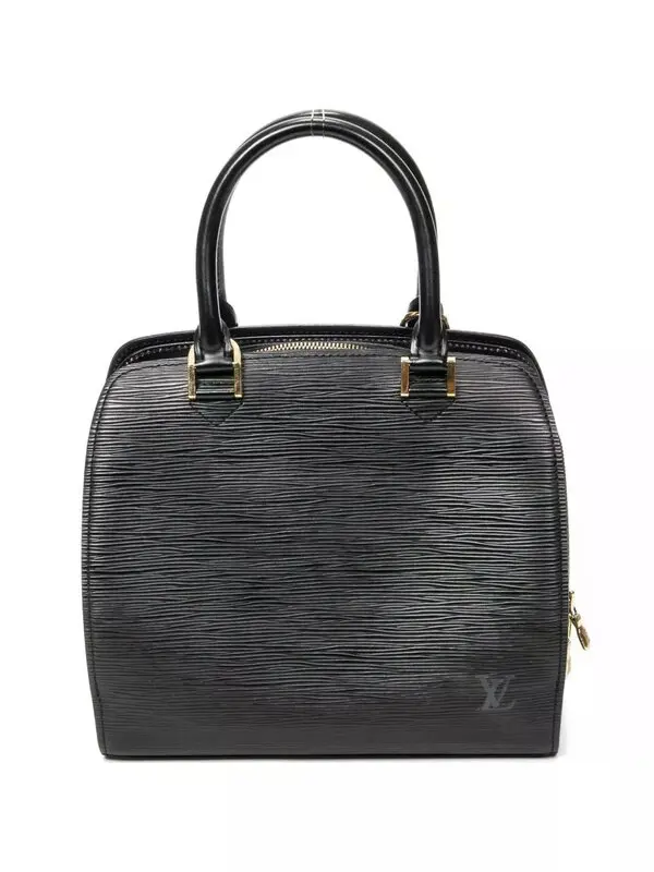 LOUIS VUITTON Pont Neuf Leather Handbag - Black
