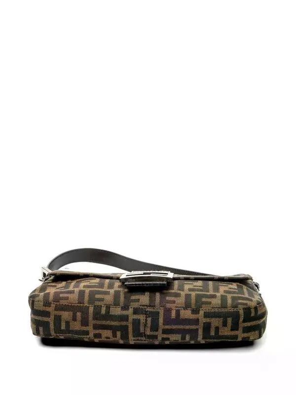 Fendi Zucca Baguette Shoulder Bag