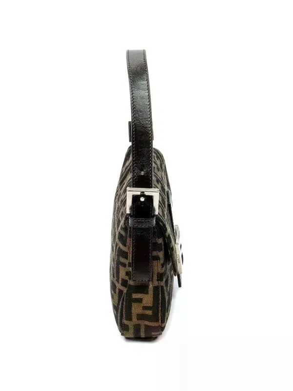 Fendi Zucca Baguette Shoulder Bag