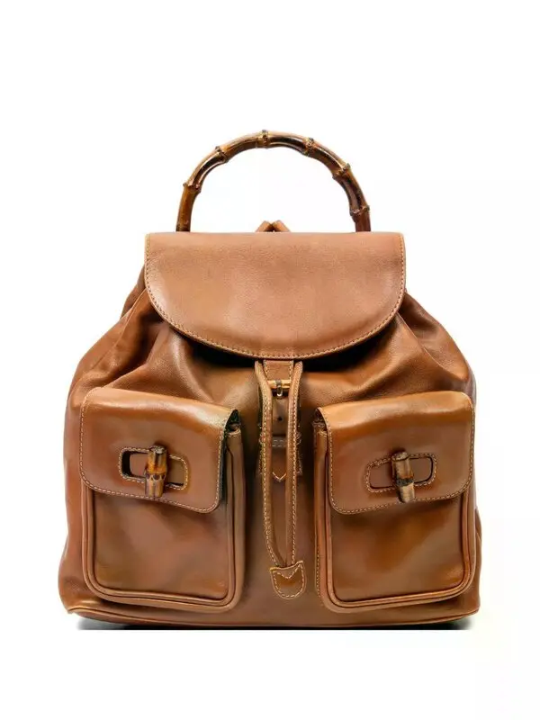 Gucci Large Bamboo Backpack