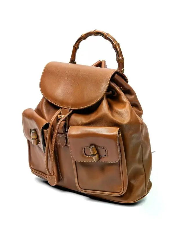 Gucci Large Bamboo Backpack