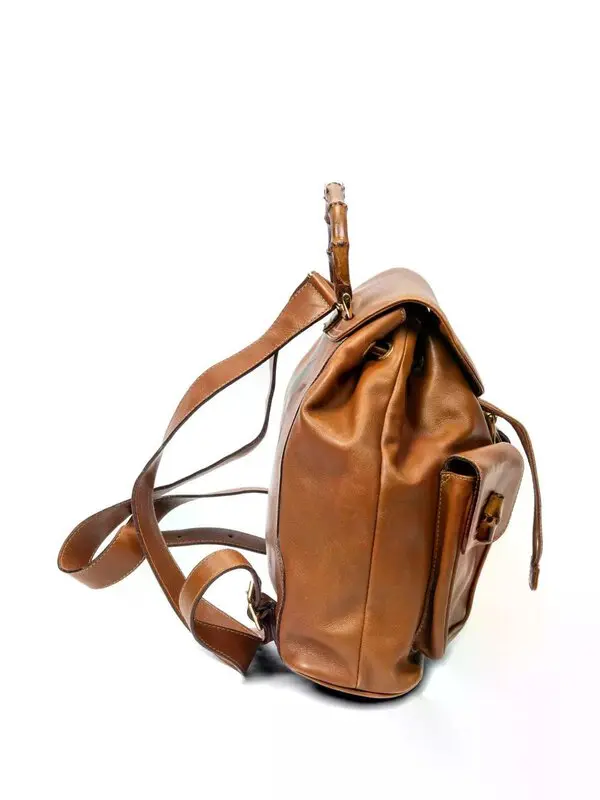 Gucci Large Bamboo Backpack