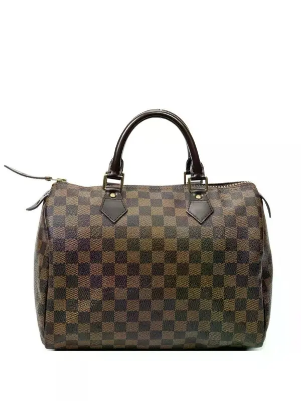 LOUIS VUITTON Speedy 30 Tote Bag - Brown