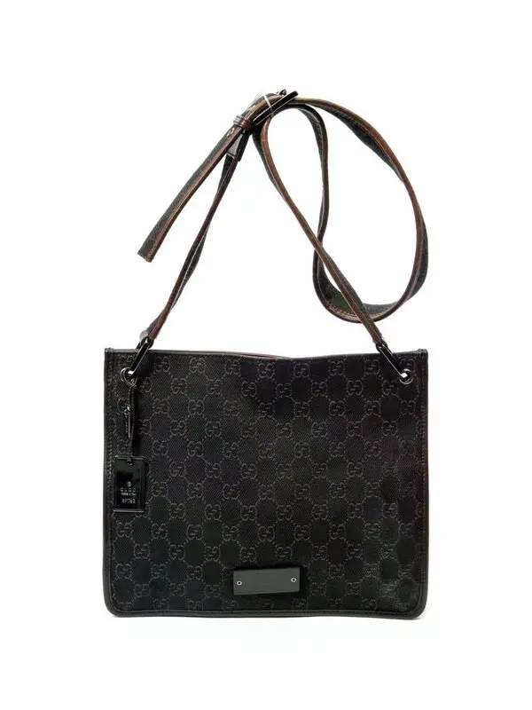 Gucci Small Gg Canvas Messenger Bag