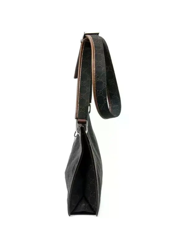 Gucci Small Gg Canvas Messenger Bag